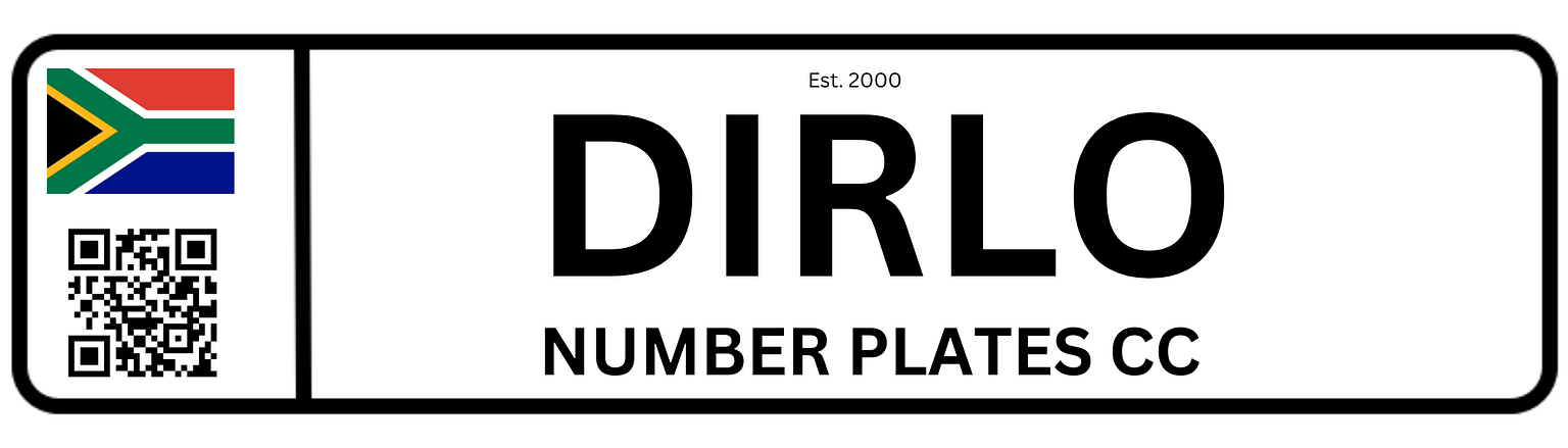 Number Plates - Dirlo Numberplates
