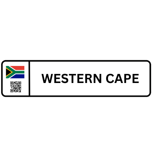 Western Cape Number Plates From R250 | DIRLO South Africa